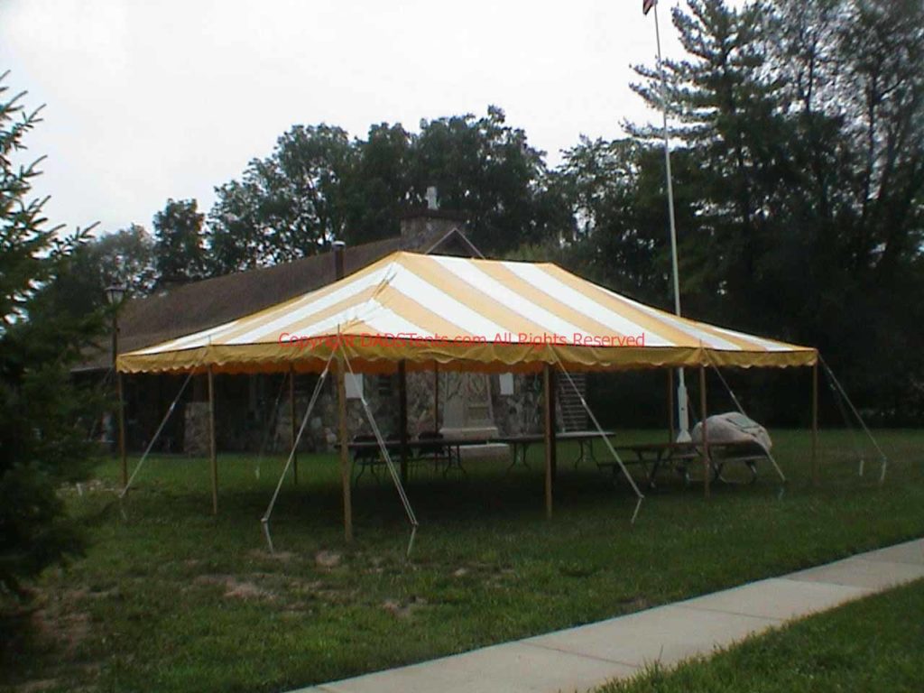 Colored/Striped Tension Tents – DAD'S Tents Specializing in Tents ...