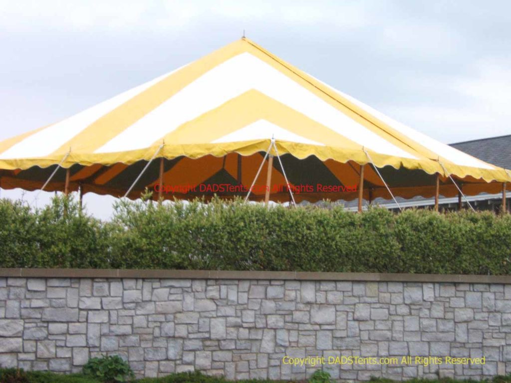 Colored/Striped Tension Tents – DAD'S Tents Specializing in Tents ...